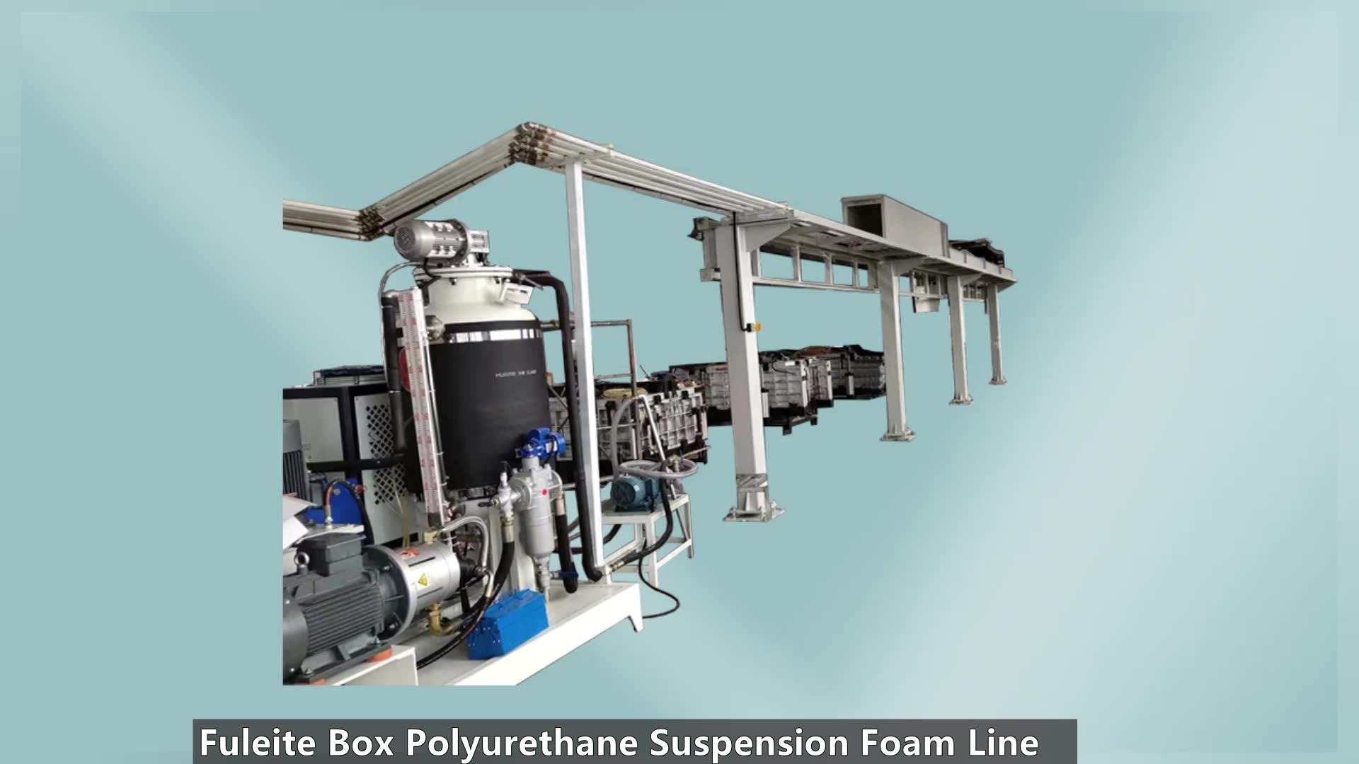 French Refrigerator Linear Foam Machinery Automatic Polyurethane ...