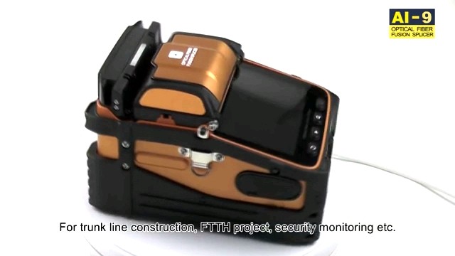 Ai-9 Fiber Optic Fusion Splicer Splicing Machine Fibre Splicing Machine ...