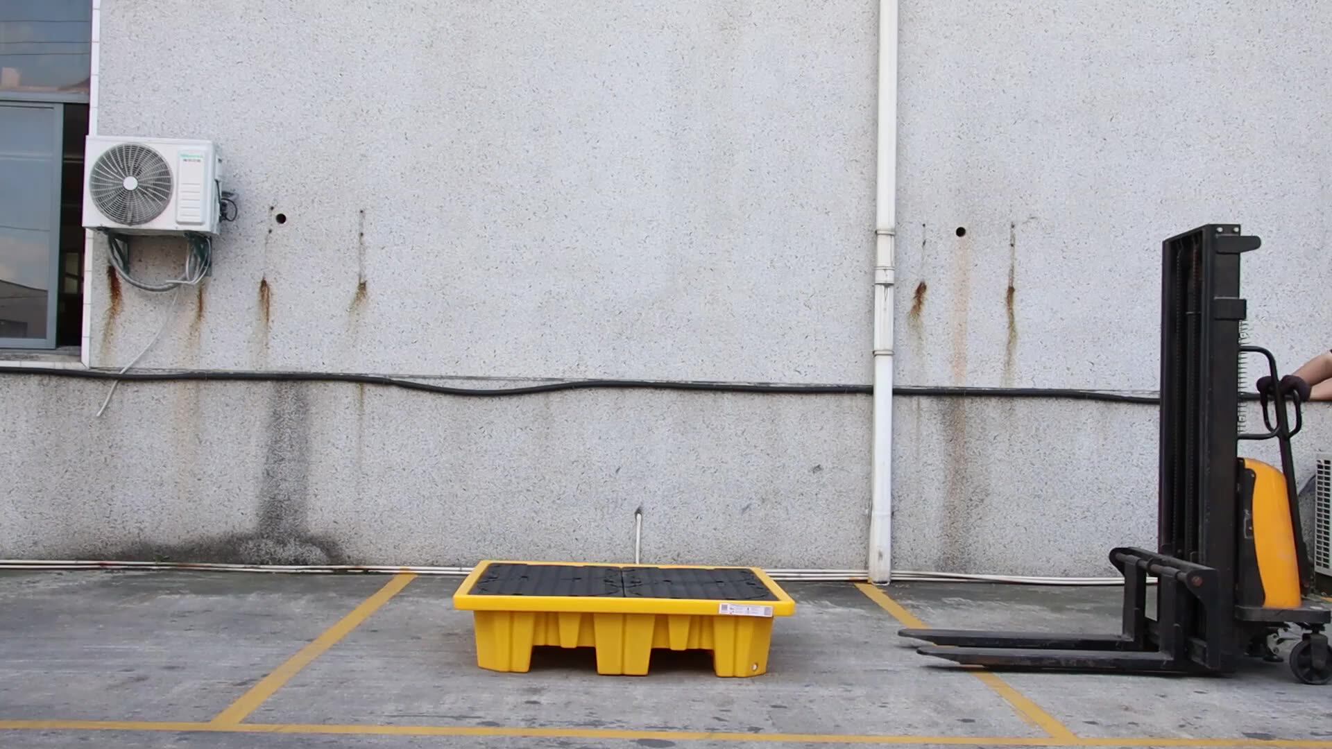 Good Quality Spill Containment Pallet Ibc Plastic Sump Pallet 1100l ...