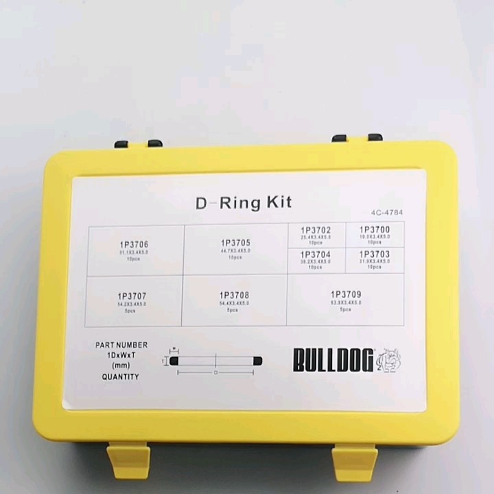 4c-4784 D Ring Kit 4c4784 D-ring Seals Box For 1p3706 1p3705 1p3702 ...