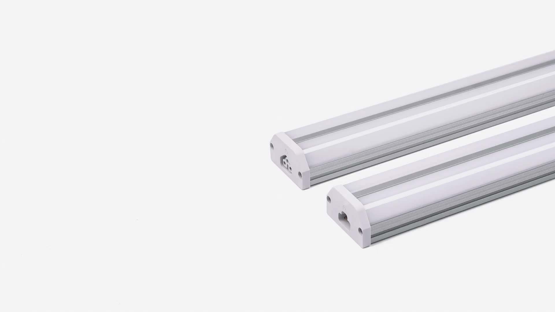 Etl Dlc Double T5 Led Tube Light,Dimming 15w - 60w 600-2400mm Led T5/t8 ...