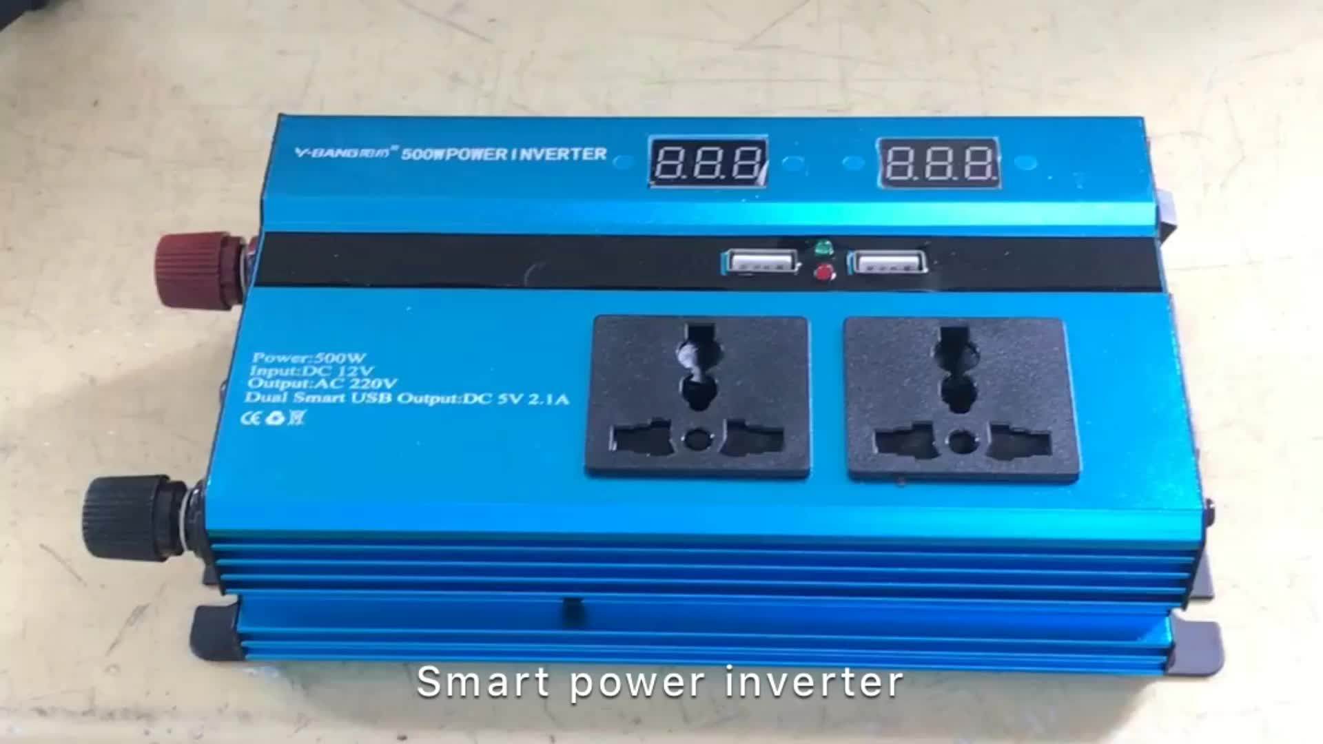 Good Heat Dissipation Made In Japan Dc 12v Ac 220v 500w Inverter Power ...