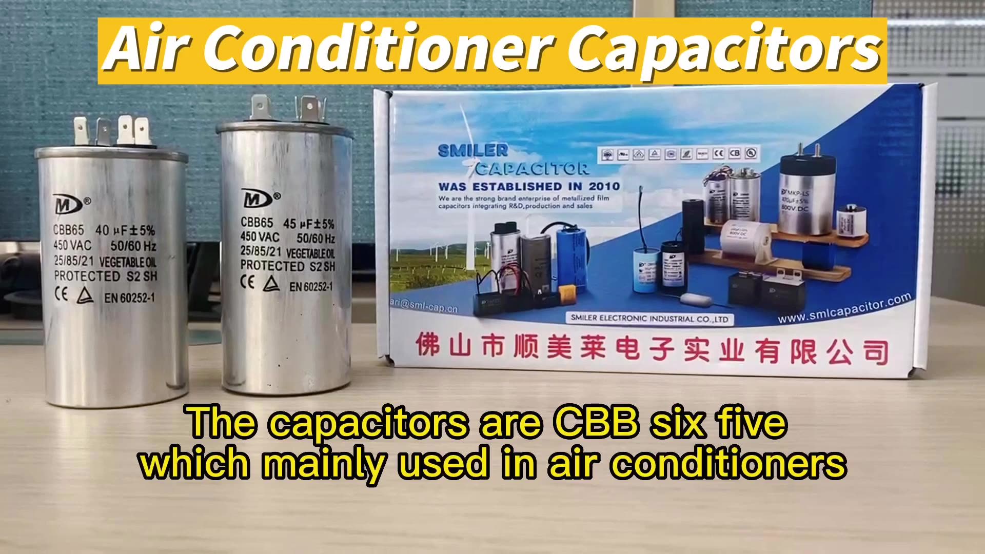 45+5 Uf 45+5 Mfd 370/440 V Cbb65 Dual Run Circular Start Capacitor For Fan Straight Heat Or Cool ...