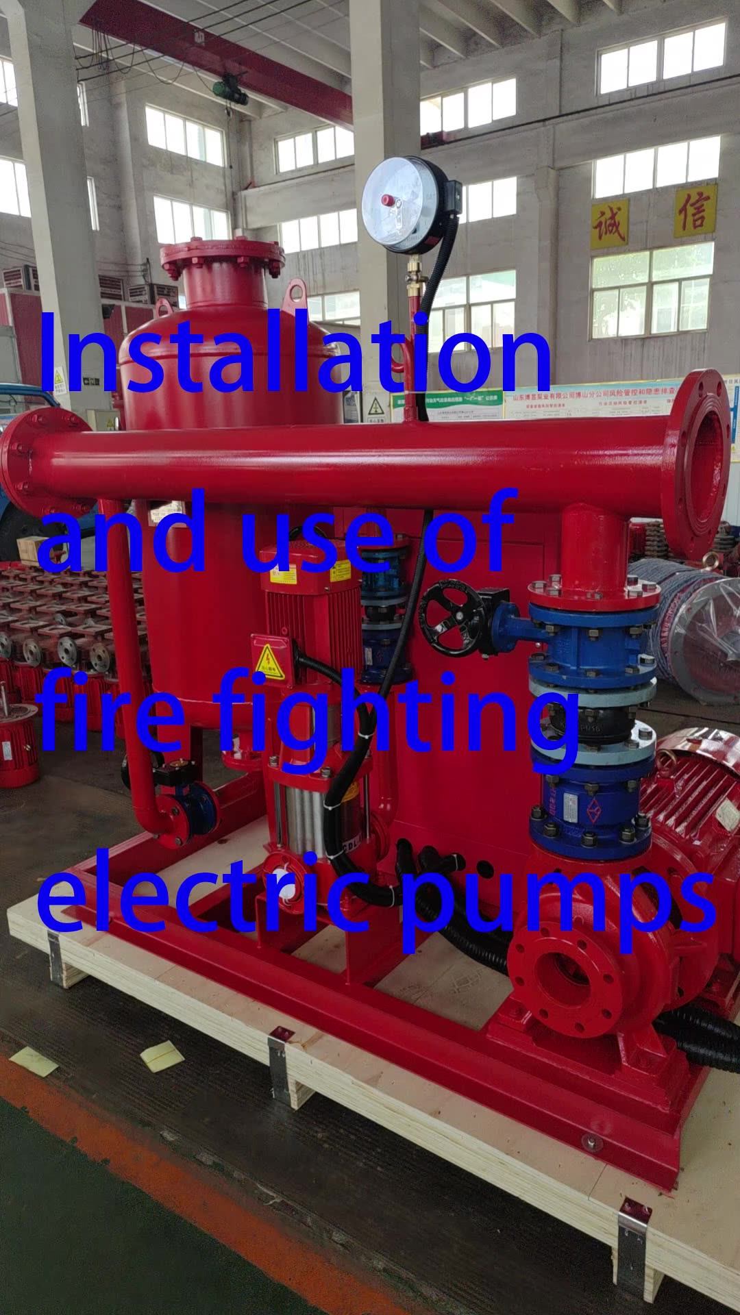 High Pressure End Suction Edj Series Packaged Fire Jockey Pump Edj Fire Fighting System With ...