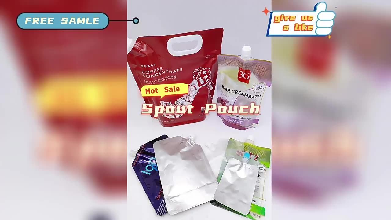 Bolsa Doypack Custom Design Food Grade Liquid Packaging Smoothie Fruit ...