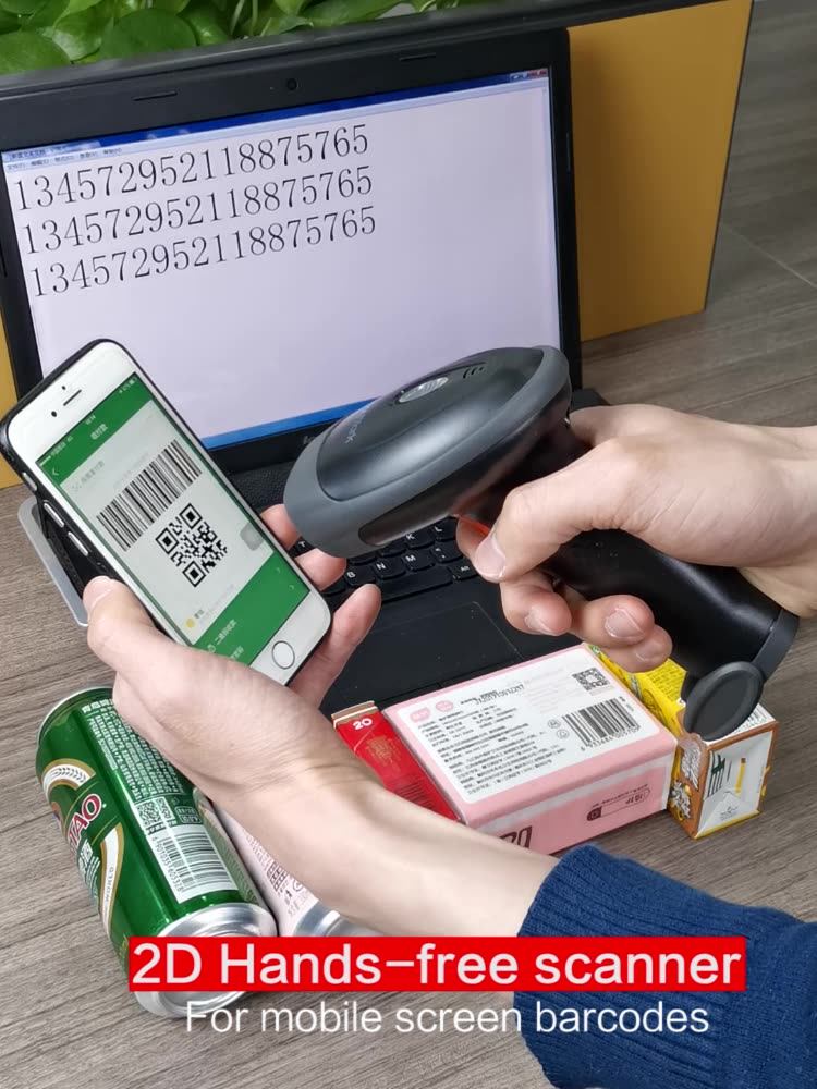 High Performance Usb Bar Code Reader Wired Laser Gun 1d Scanning ...