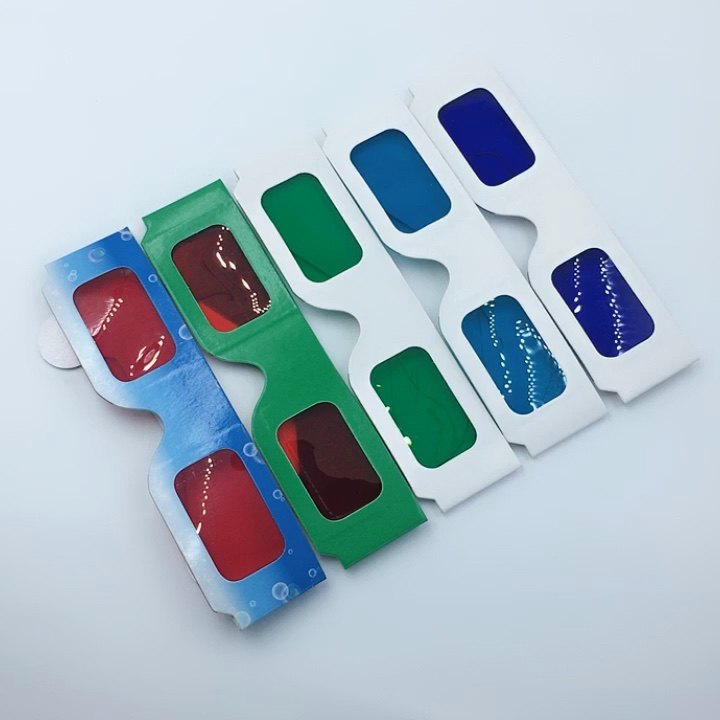 Secret Decoder Glasses Red-red Filters Lens Folding Frame 3d Glasses ...