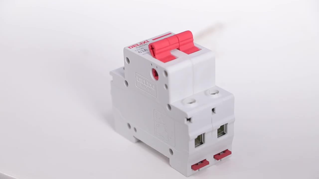Delxi Dz47s 2 Pole Dc Mcb 10a 16a 20a 25a 32a 40a 50a 63a 20 Mcb Air Mini Circuit Breaker - Buy ...