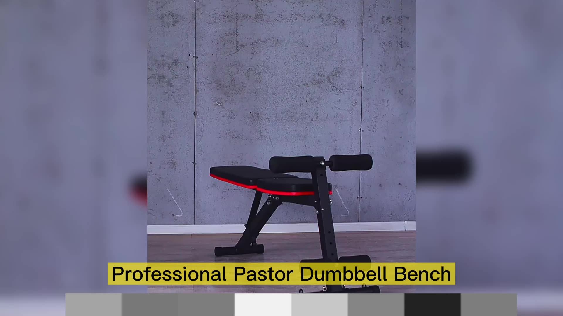 123sports Adjustable Incline Seat Gym Workout Adjustable Weight Gym ...