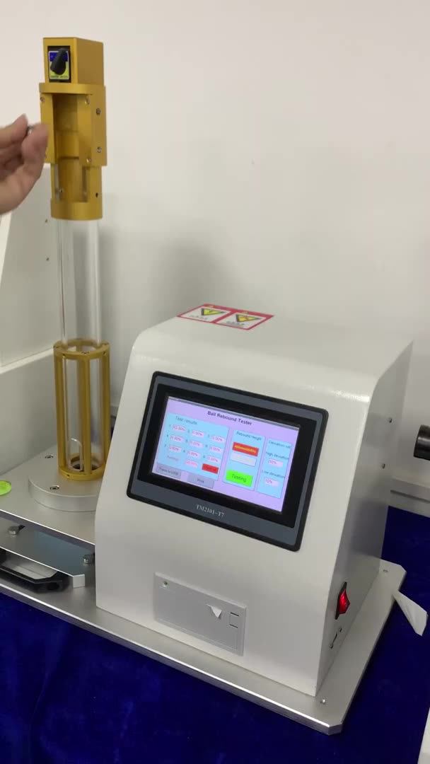 Astm And Iso Foam Material Drop Ball Rebound Resilience Tester Vertical ...