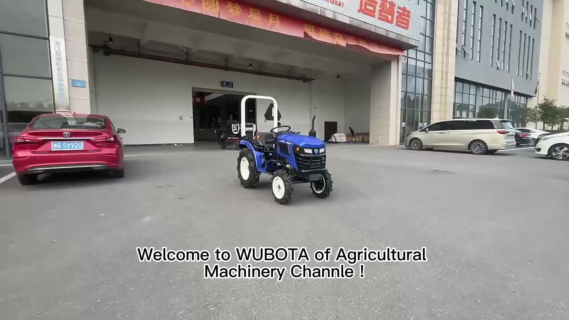 Small 4x4 Mini Farm 25hp Power Tiller Traktor 4x4 Farm 4wd Compact ...