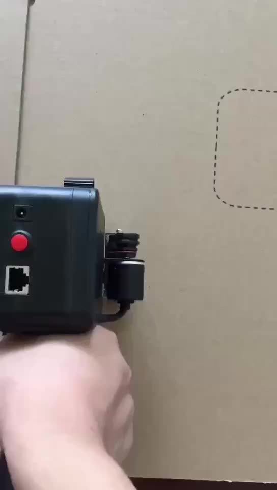 Serial Number Barcode Handheld Inkjet Coding Machine Handjet Printer ...