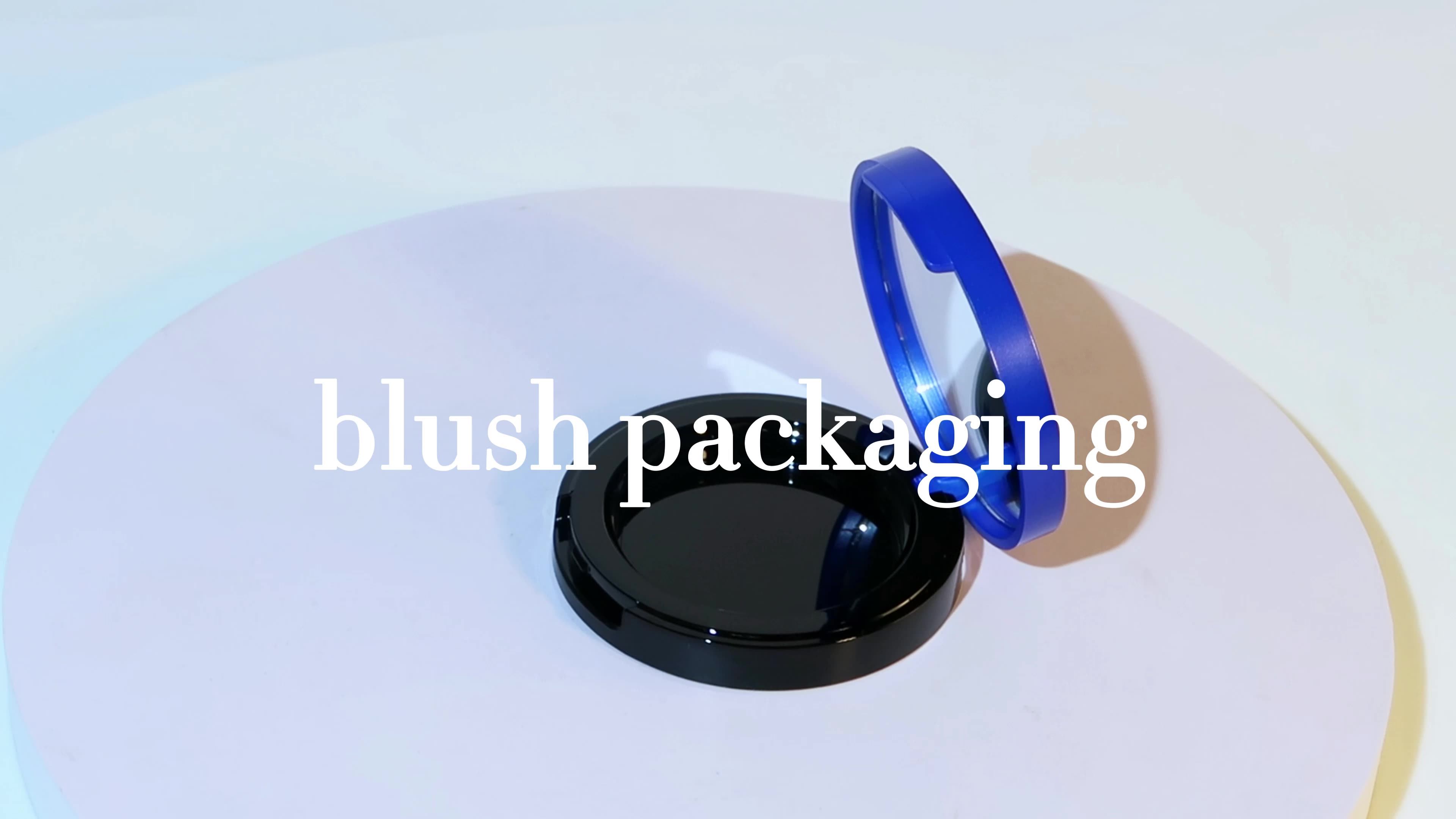 Custom Shape Blush Container Small Cloud Cute Bamboo Rose Red Empty ...