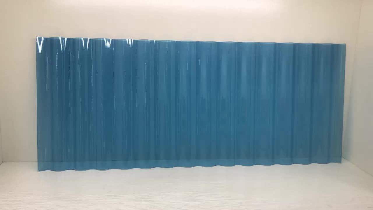 Cheap High Transmittance Weather Resistance Polycarbonate Corrugated ...