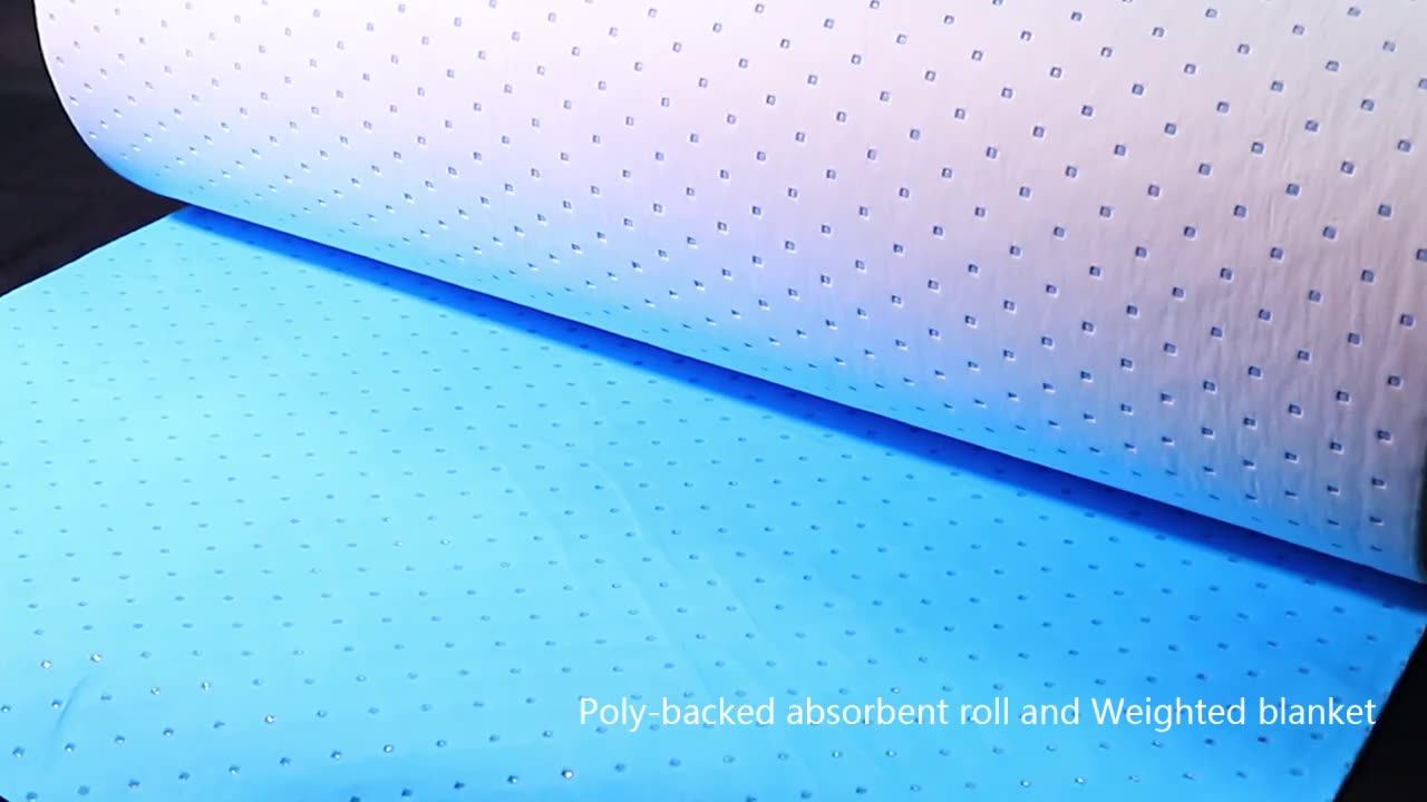 Oil Absorbent Mat Hazardous Liquid Polypropylene Chemical Spill Clean ...