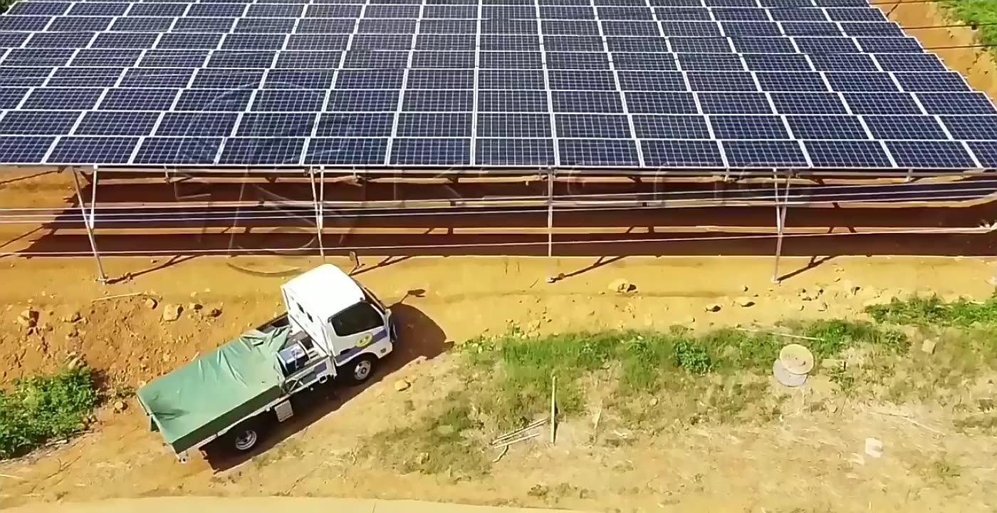 1 Mw Solar Farm Agricultural System Solar Pv Ground Mounting System ...