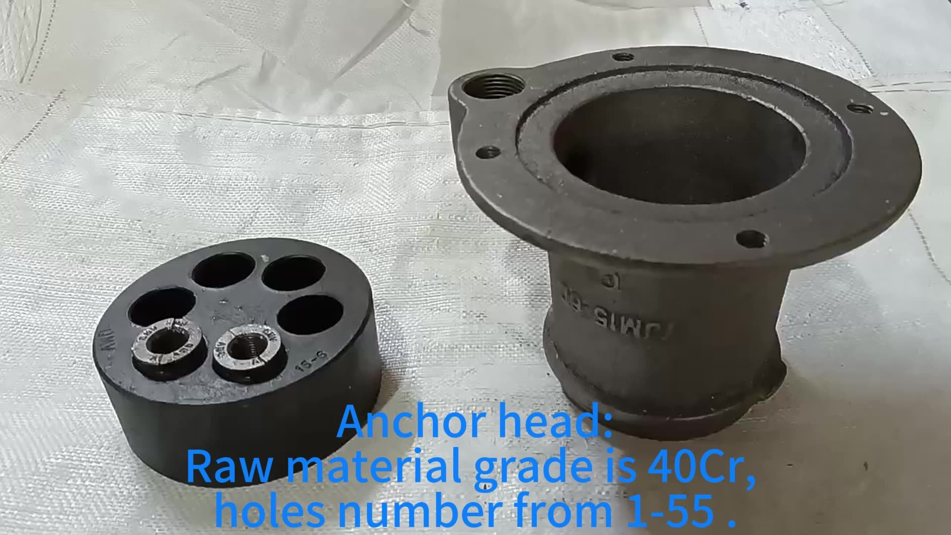 Prestressed Anchor For Bridge Tension Multi Strand Cable Jack - Buy ...