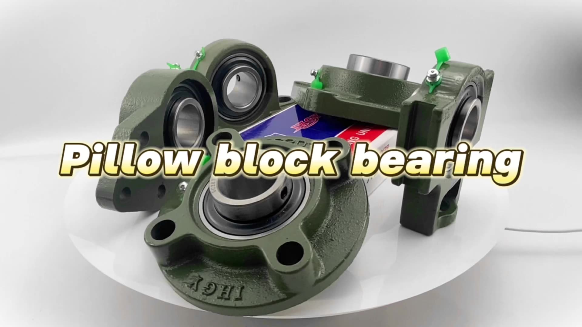 20mm Pillow Block Bearing Ucf 204 Square Flanged Ball Bearing Unit With Housing F204 Ucf204 ...