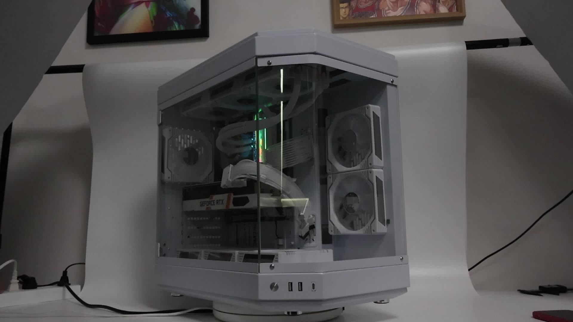 Lovingcool New Design Mirror Fan Rgb 120mm Cooling Computer Fan Gaming ...