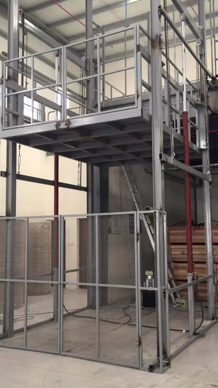 Factory Direct Price Ce Warehouse Cargo Lift China Hydraulic Goods ...