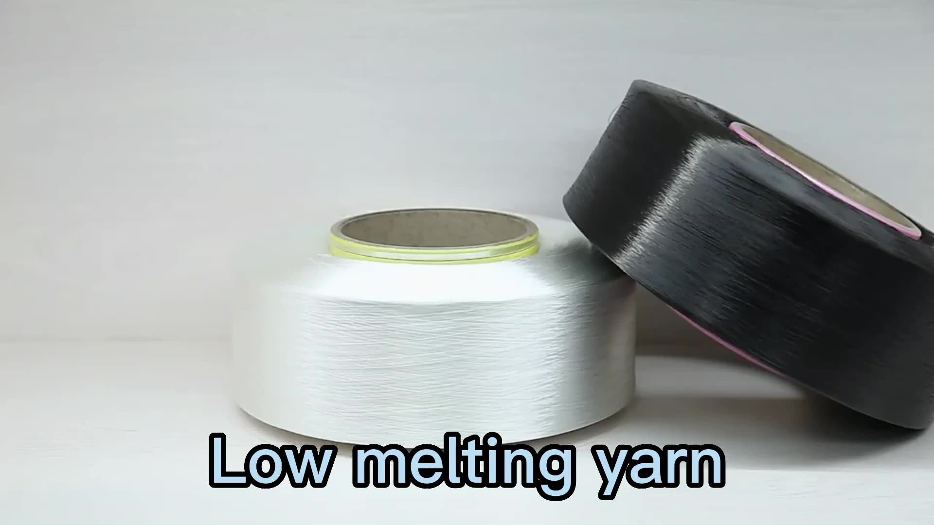 Factory Machine Yarn 75d 100d 150d Customizable Polyester Low Melting ...
