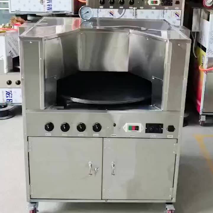 Commercial Gas Long Roti Chapati Maker Oven Arabic Pita Bread Make ...