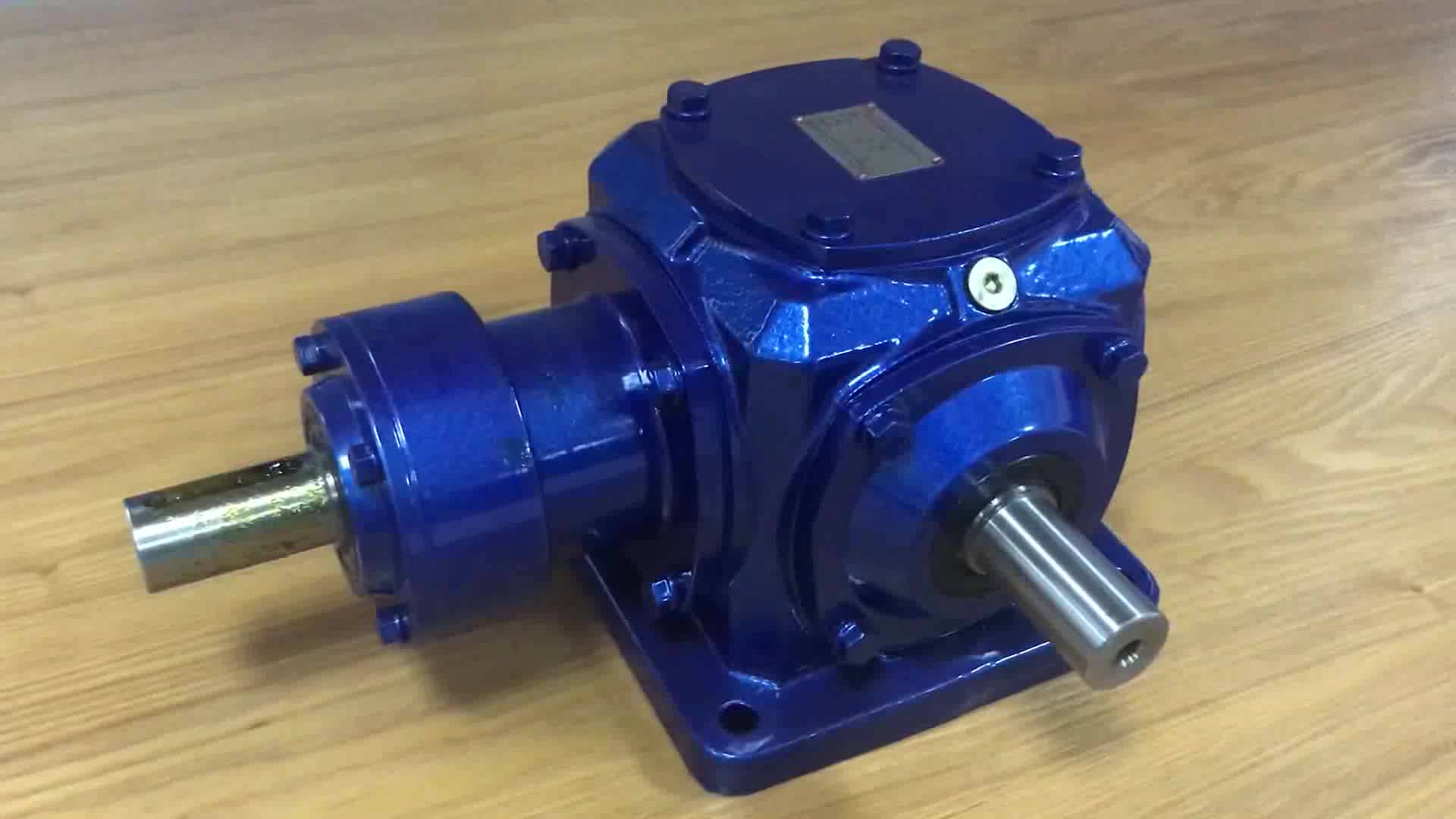T Series 90 Degree Helical Cone Bevel Agricultural Gearbox - Buy ...