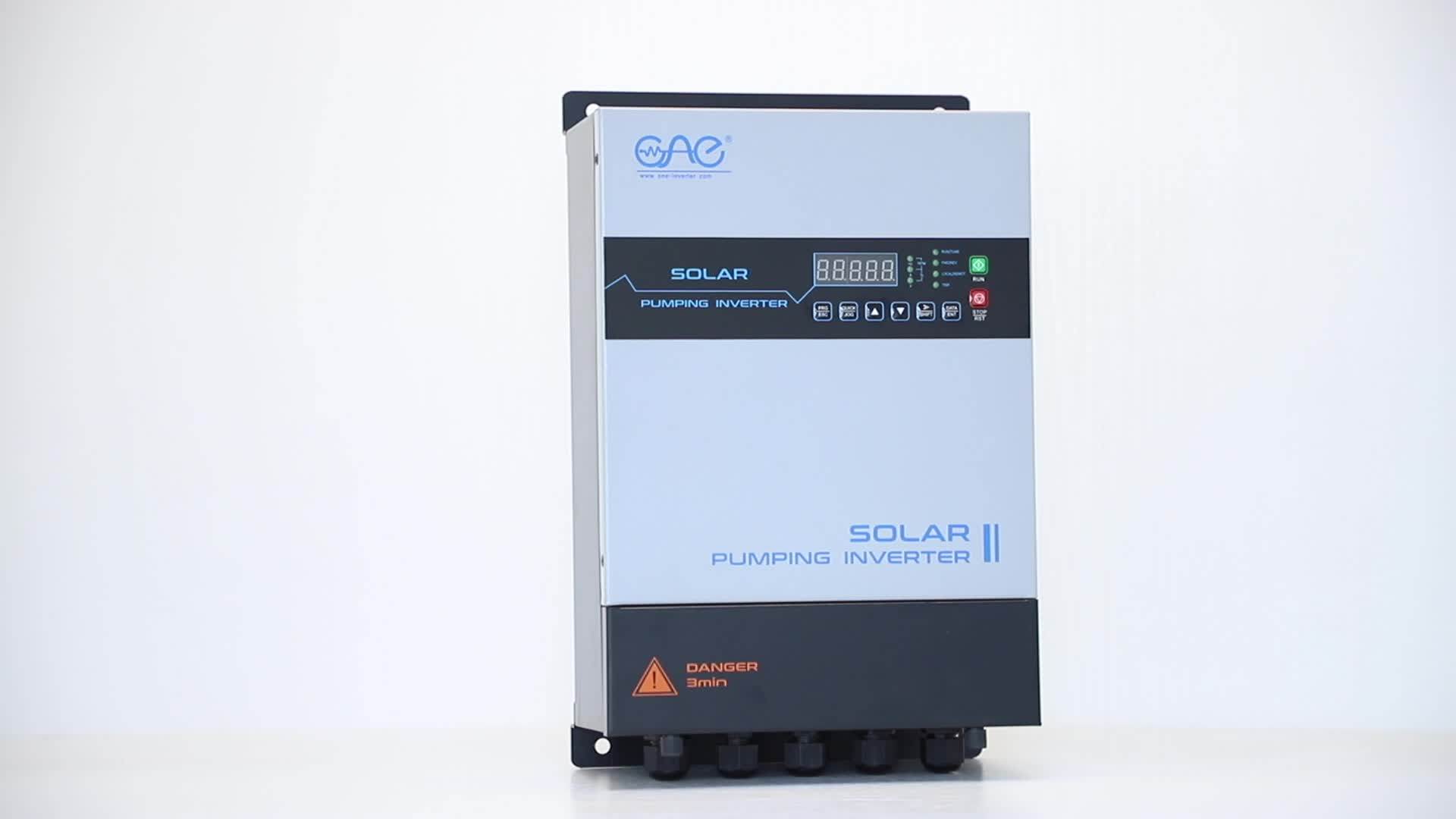 Solar Pumping System 4kw 5kw 7.5kw 11kw Mppt Solar Water Pump ...