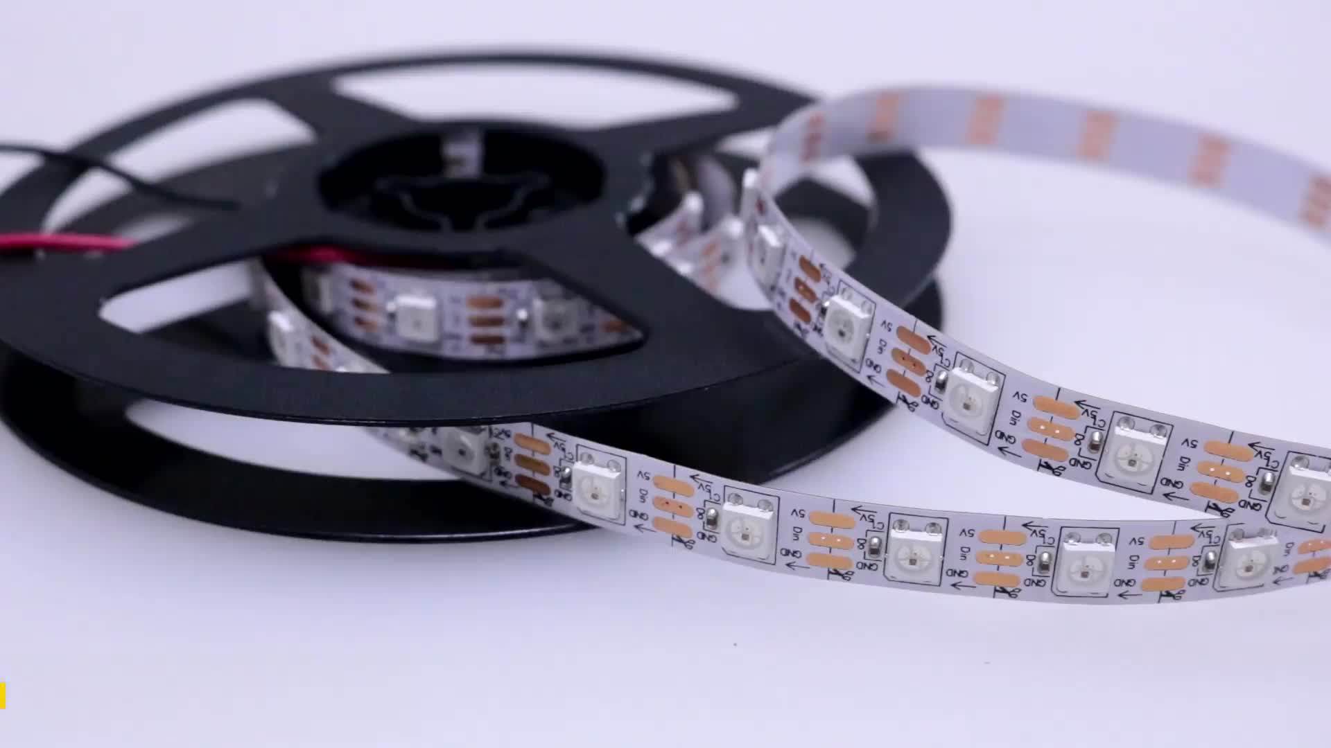 Sk6812 60leds/m Magnetic Led Strip 12 Volt Led Rope Light - Buy 12 Volt ...