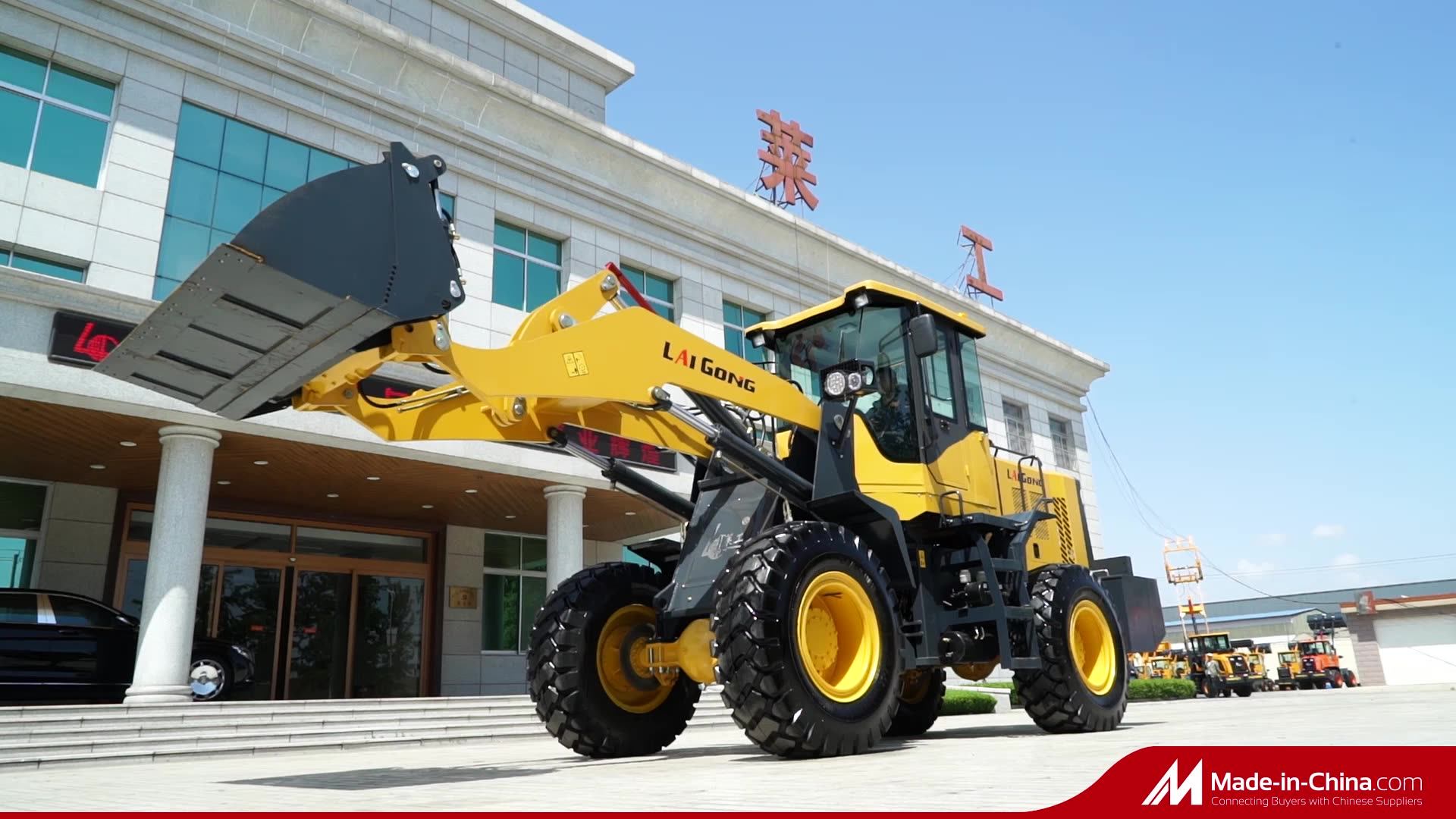 Small Front End Loader 2.5 Tons 1.1 Cubic Meters Bucket Loader Small ...