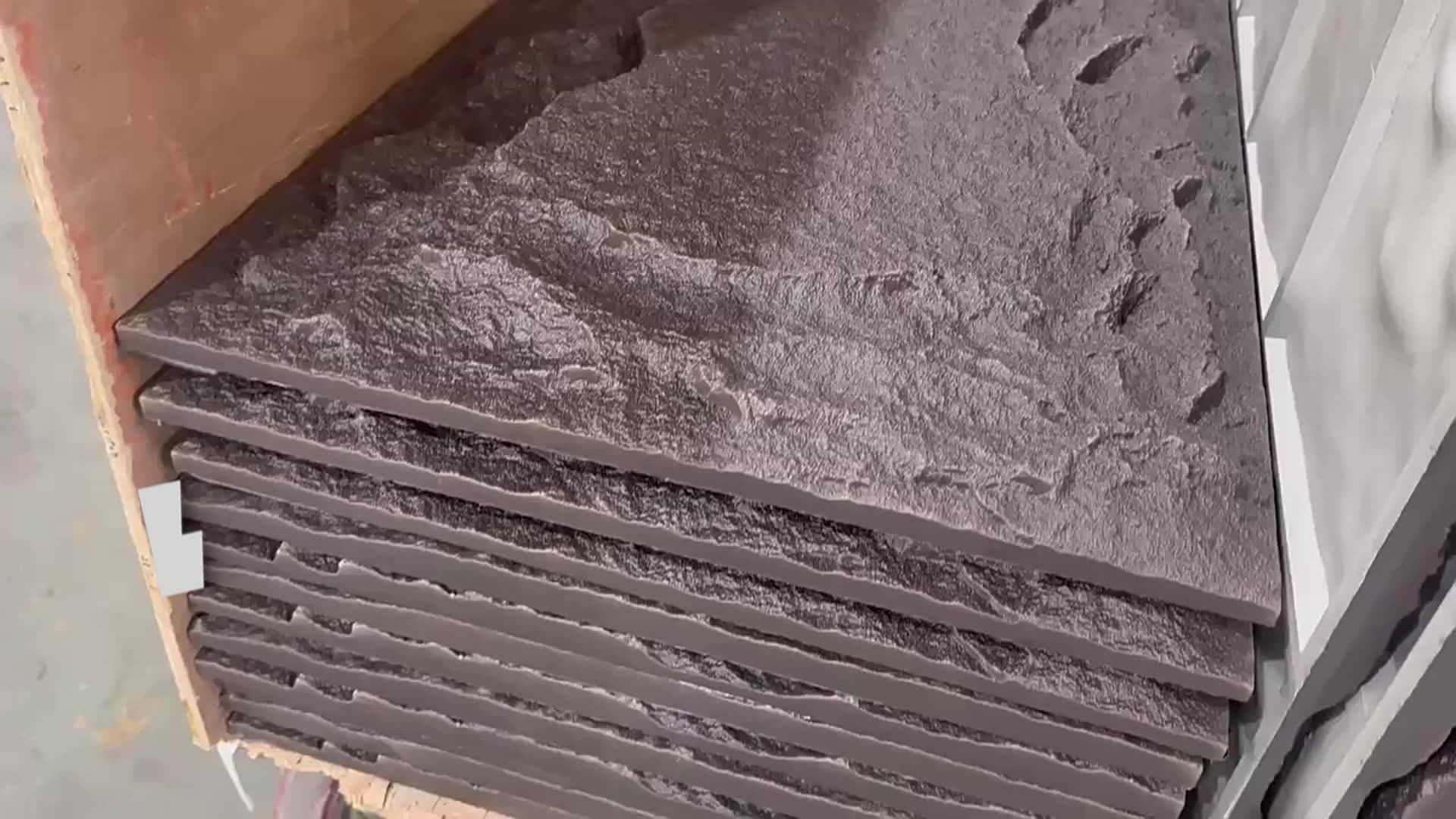 Big Slab Pu Mushroom Stone Artificial Stone For Indoor Outdoor - Buy Pu ...