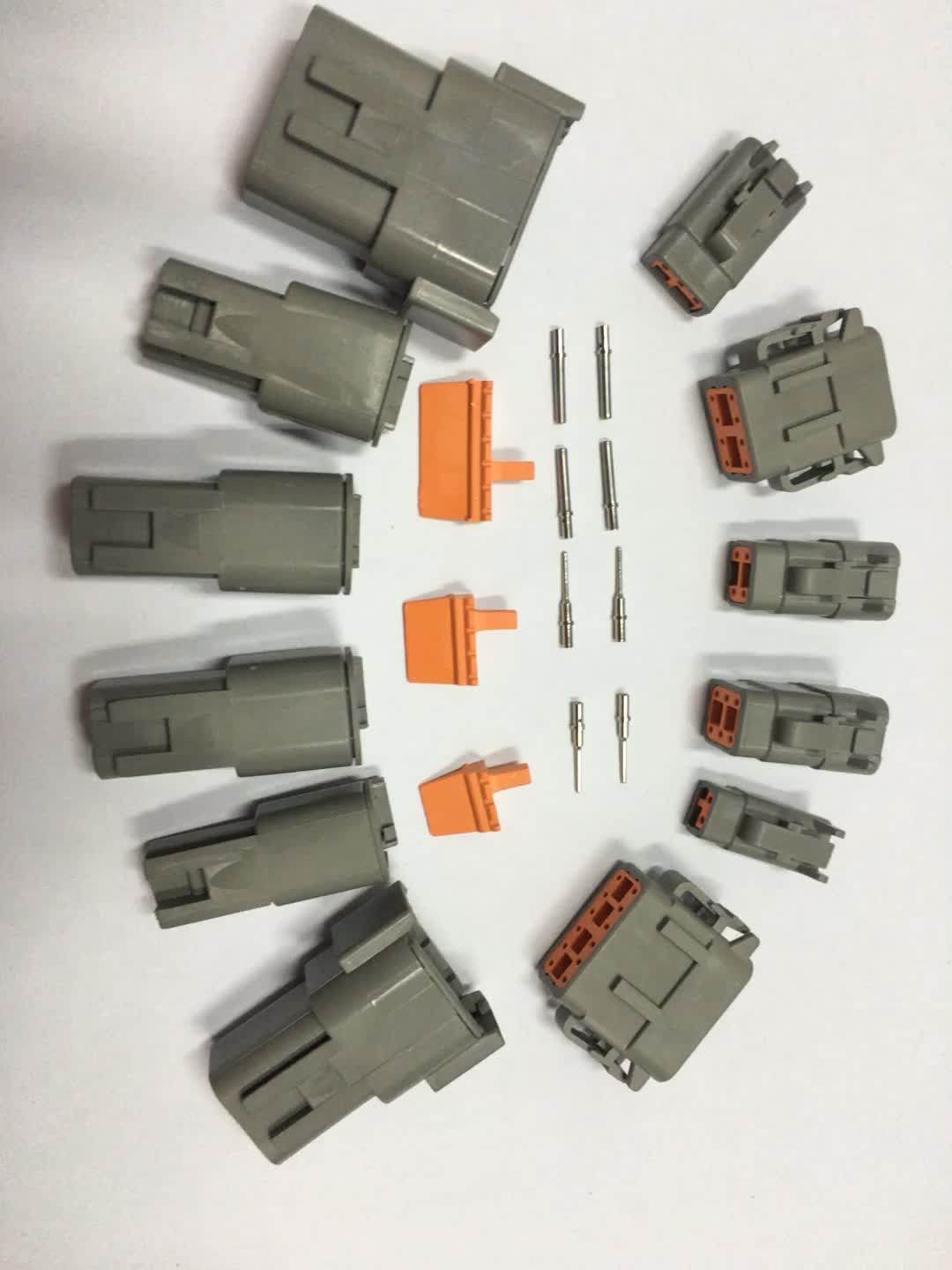 Gold Dt Deutsch Connector Gold Plated Terminal/dt Stamping Terminal ...