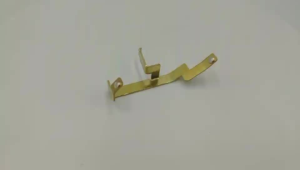 Custom Electric Brass Beryllium Copper Contact Spring Battery Spring ...