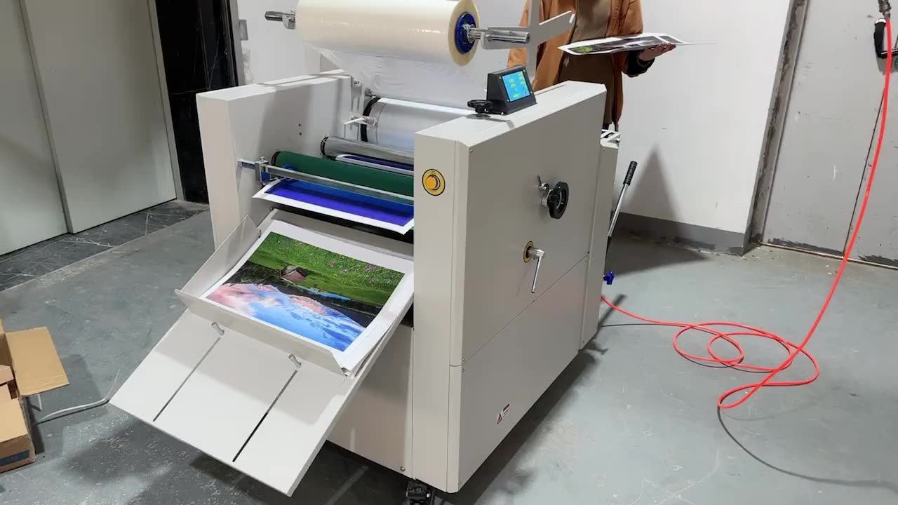 Automatic Control Of Paper Feeding Automatic Tear-off Laminating ...