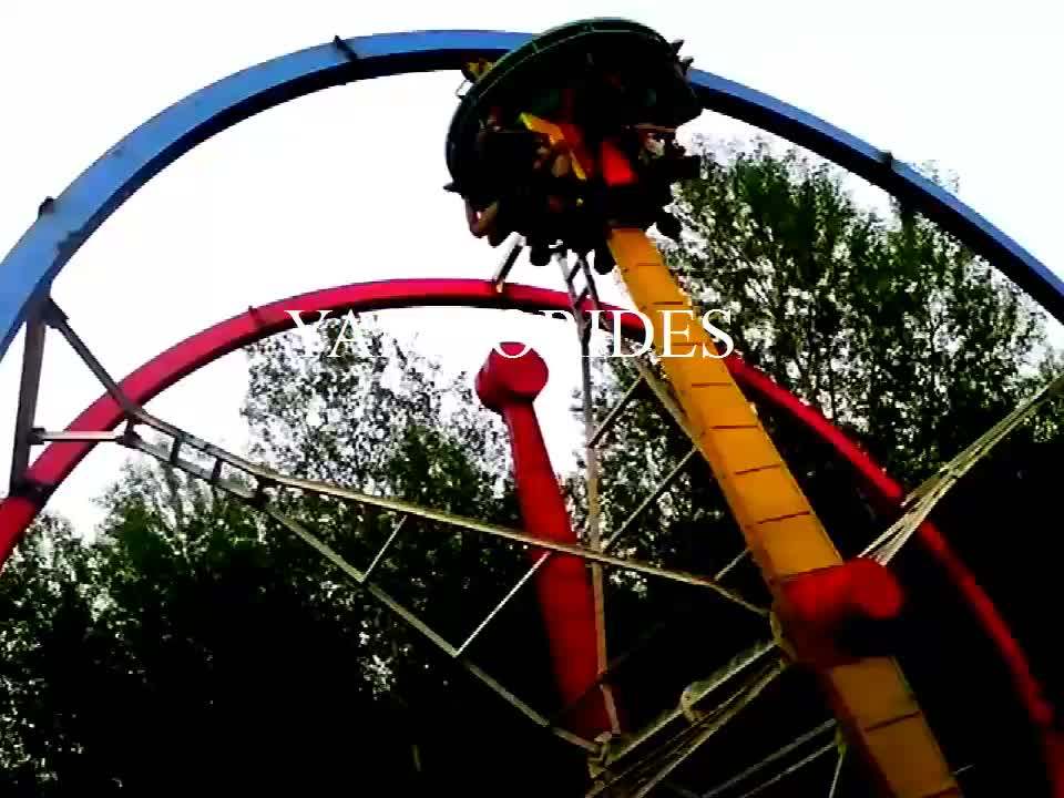 360 Degree Rotation Outdoor Amusement Park Rides Ferris Ring Car Rides ...