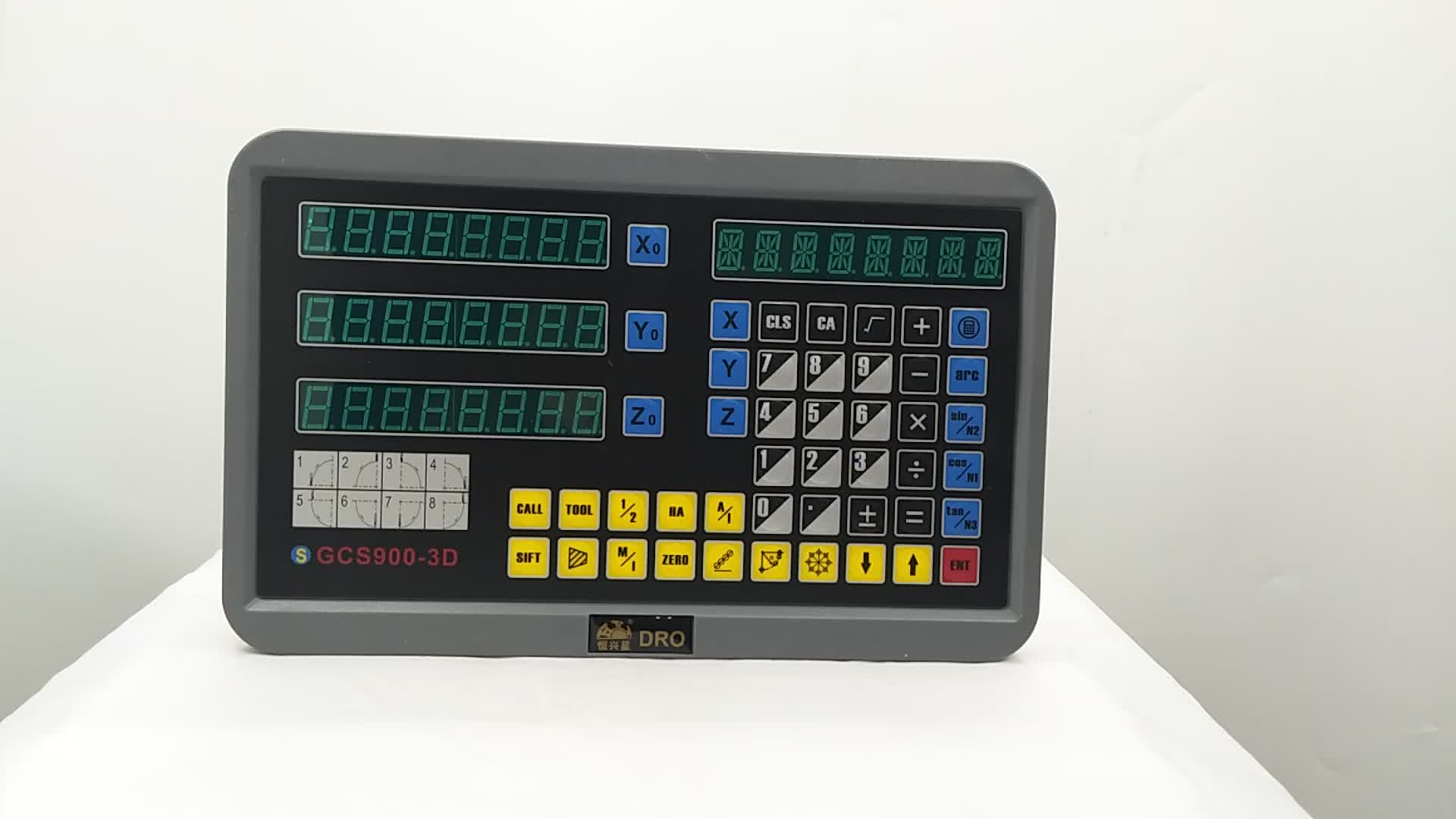 Free Shipping 2019 Hxx 3 Axis Disital Display Kit Dro Gcs900-3d And Digital Liner Scale For 50 ...