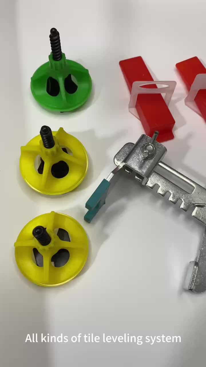 Plastic Ceramic Rotated Style Tile Floor Leveler Adjuster Set Spacers ...