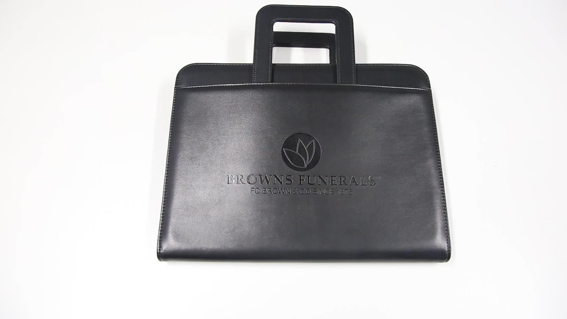 Customized Tablet Case Multi-functional Briefcase 3 Ring Binder File ...