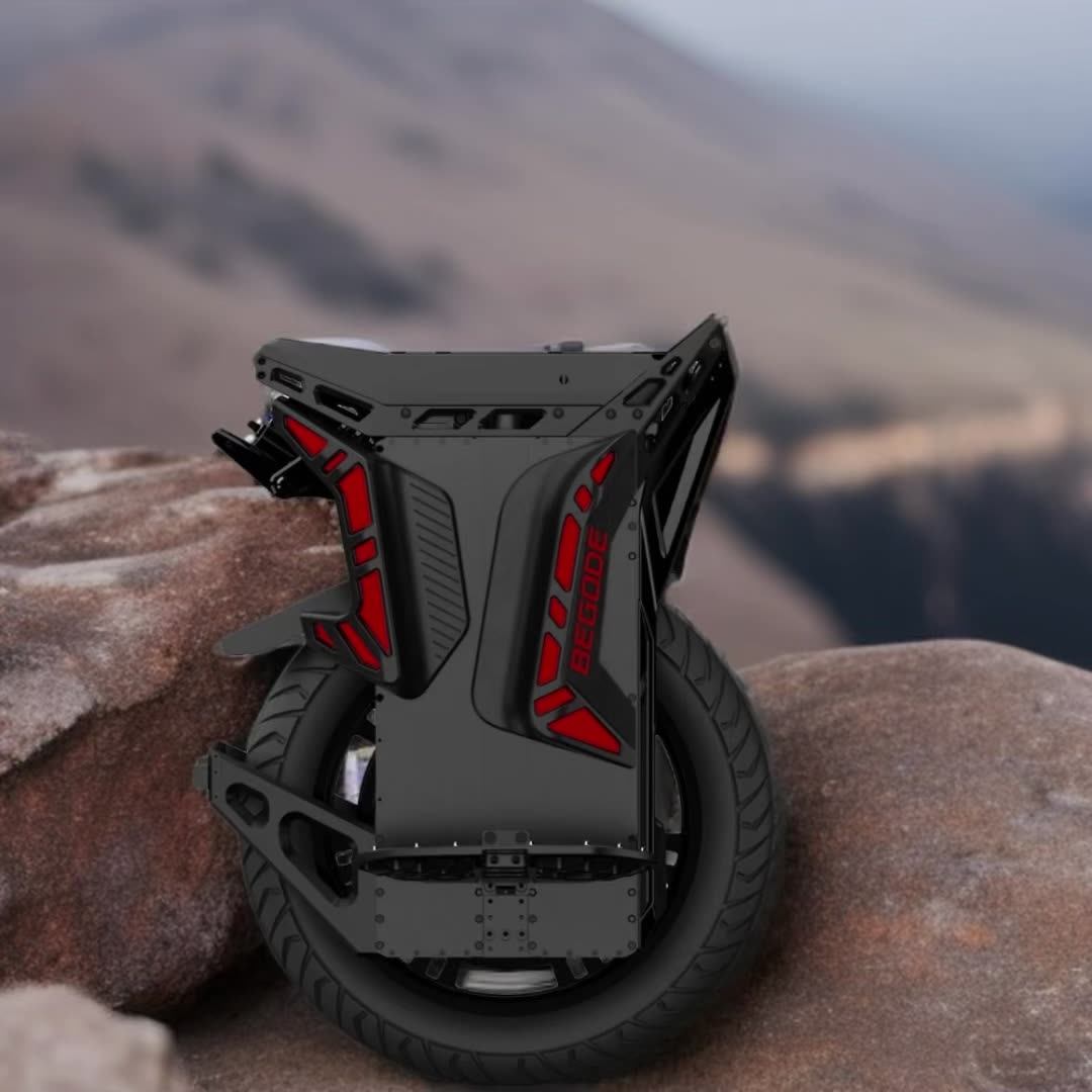 Begode Et Max Monocycle 50s 3000wh Battery 168v 20a Charger 20inch ...