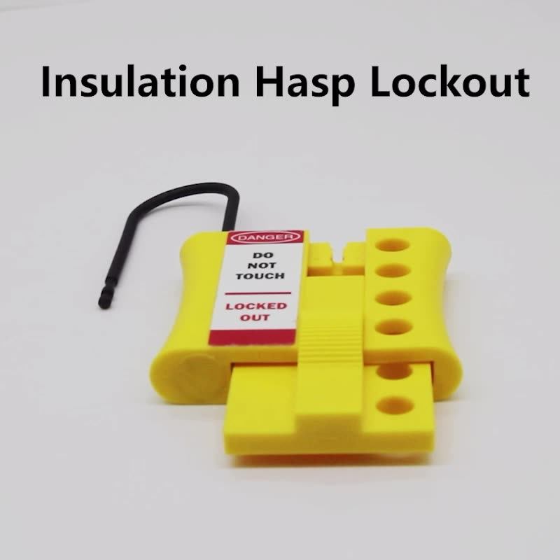Electrical Insulated Hasps Insulation Hasp Lockout Insulated Lockout ...