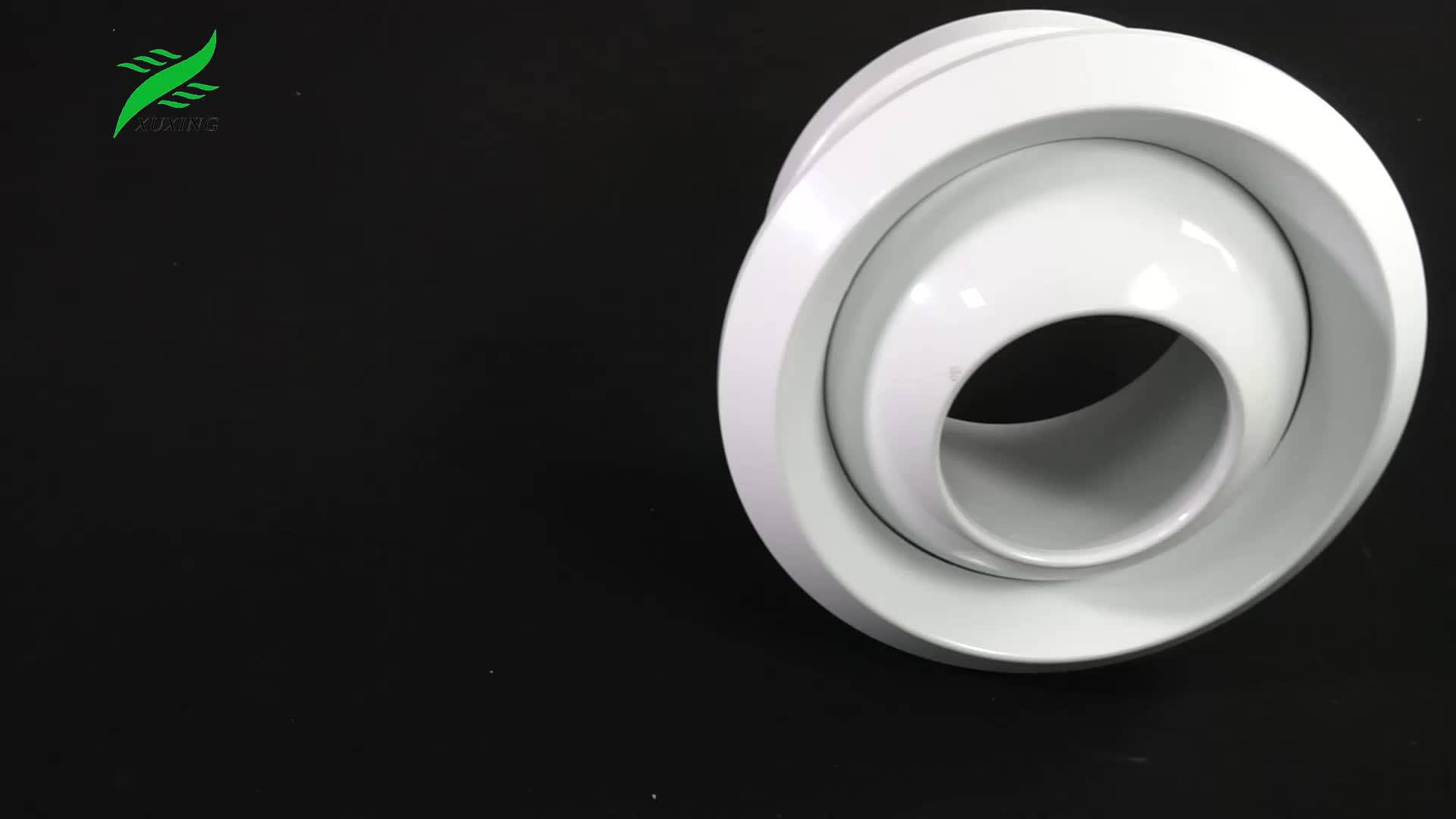 Pvc Plastic Parts Ceiling Ball Jet Nozzle Diffuser Hvac Air Diffusers ...