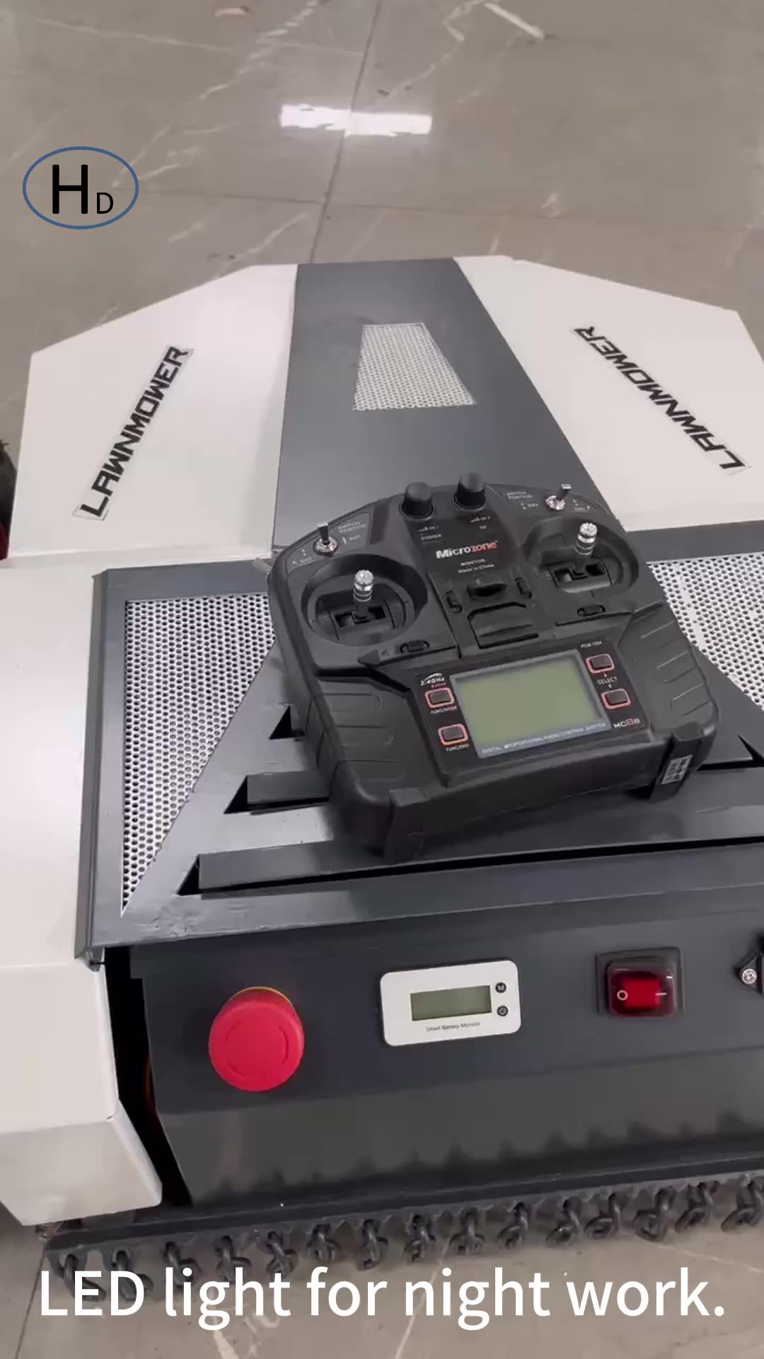 Pure Battery Powered Robotic Remote Control Lawn Mower - Buy Remote ...