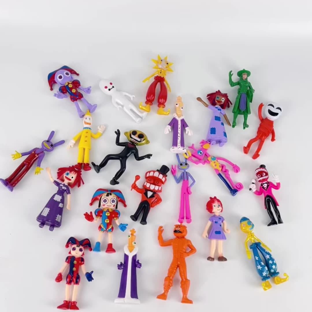 Bj New Anime Cartoon Figure The Amazing Digital Circus Character Model ...