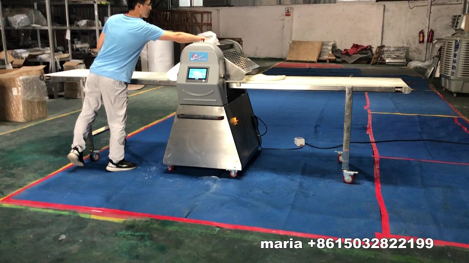 Automatic Dough Pastry Sheeter Roller Reversible Dough Laminator ...