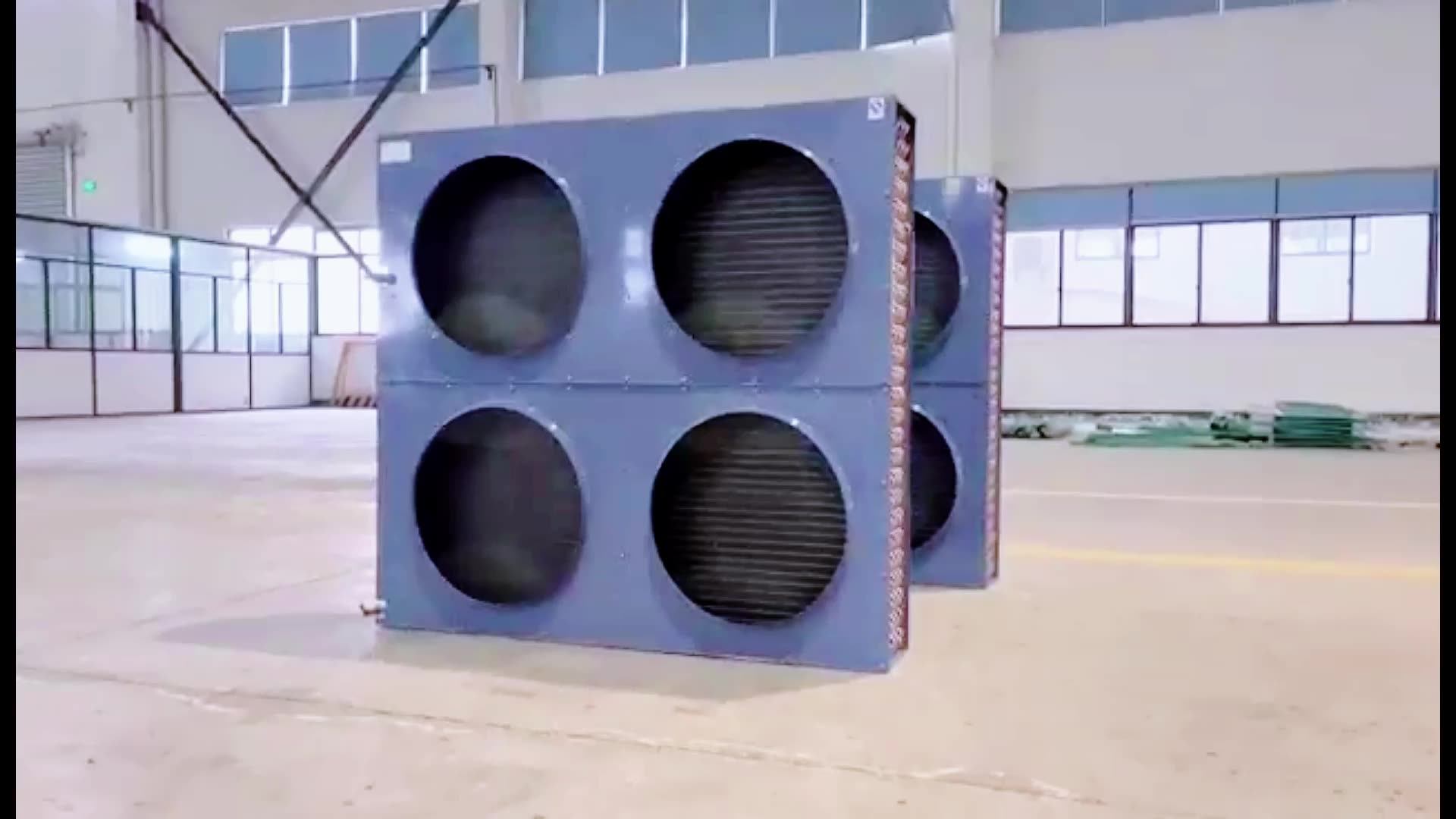 Fin Type Air Cooled Condenser Standard Typ Condenser Evaporator For ...