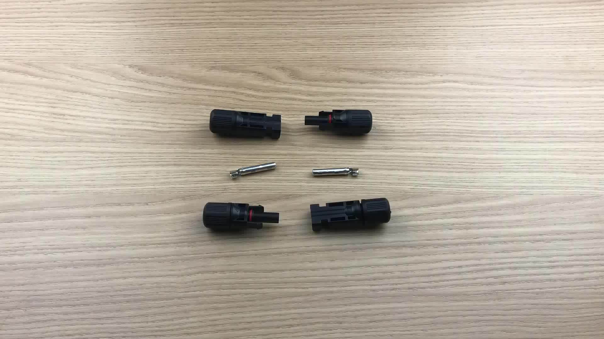 Electrical Crimp Terminal Solar Panel Photovoltaic Fuse Adapter Pv Ip67 ...