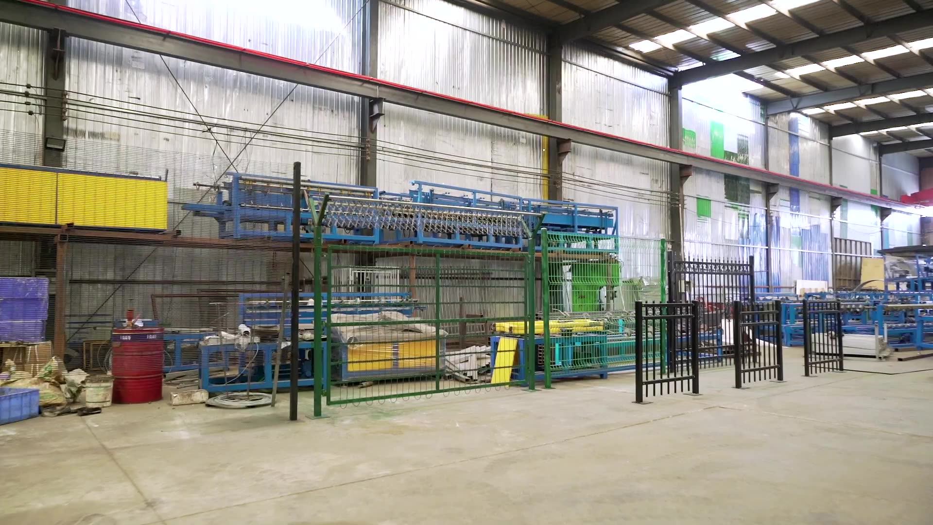 Weld Wire Mesh Fence V Fold Available 3d Curved Fence Pvc Coated Iron ...