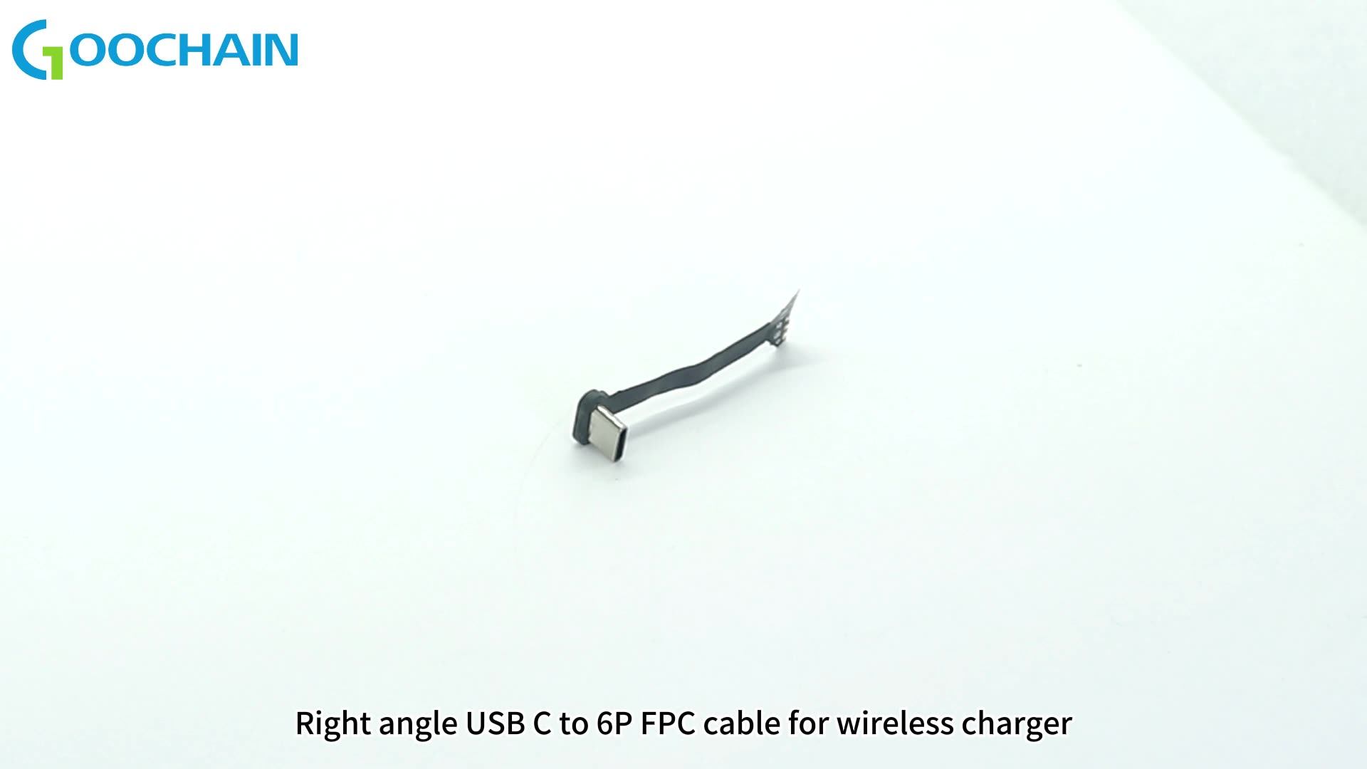 Right Left Angle L Shape 90 Degree Type C Male To 6 Pin Fpc Wireless ...