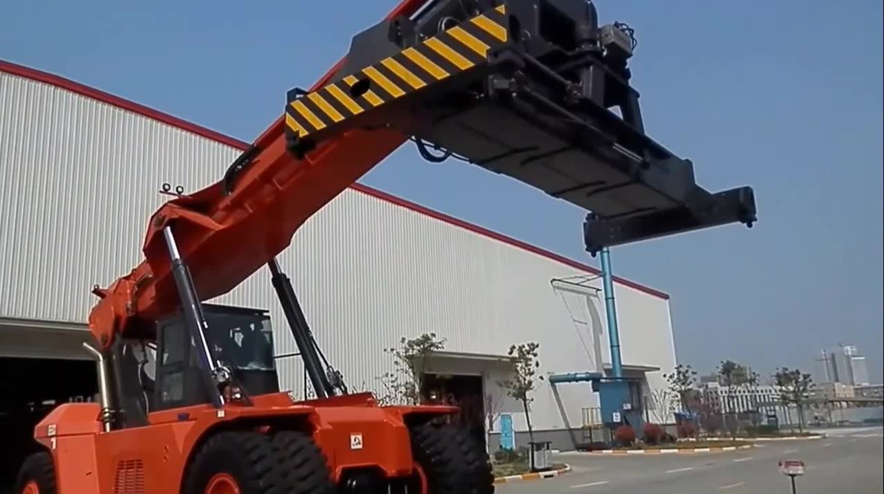 Heli 45 Tons Container Handler Rsh4528 Reach Stacker Price For Sale ...