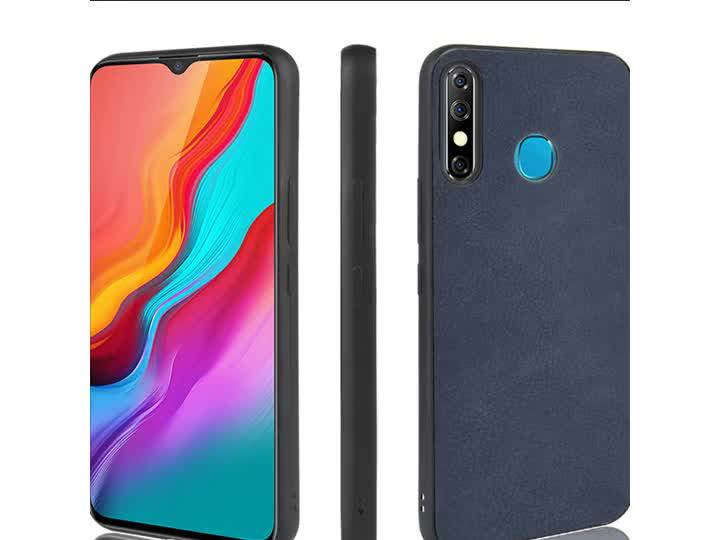 Fashion Luxury Sheepskin Cell Phone Case For Infinix Hot 8 Back Cover ...